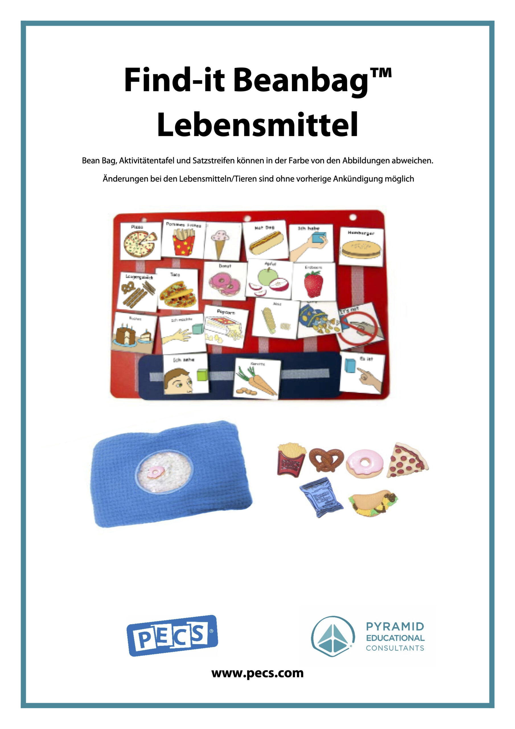 Find it Bean Bag - Eine PECS Aktivität zum Kommentieren